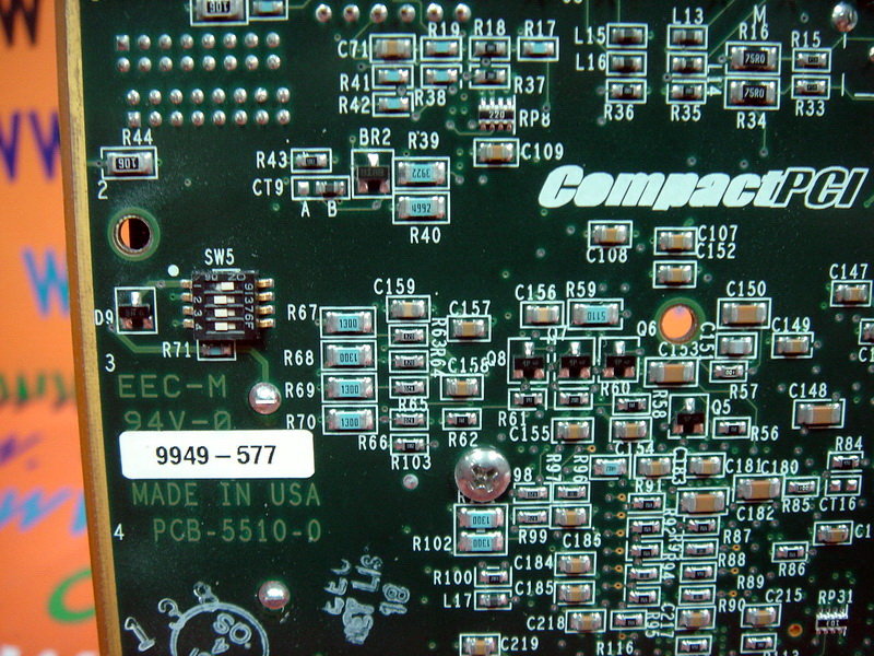 COMPACTPCI PCB-5510-0 - 裕益科技自動化設備可程式編碼器PLC分散式控制系統DCS